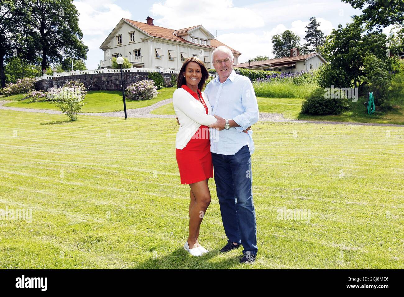 *EXCLUSIVE* Sven-Goran Eriksson with girlfriend Yaniset Bravo in his ...