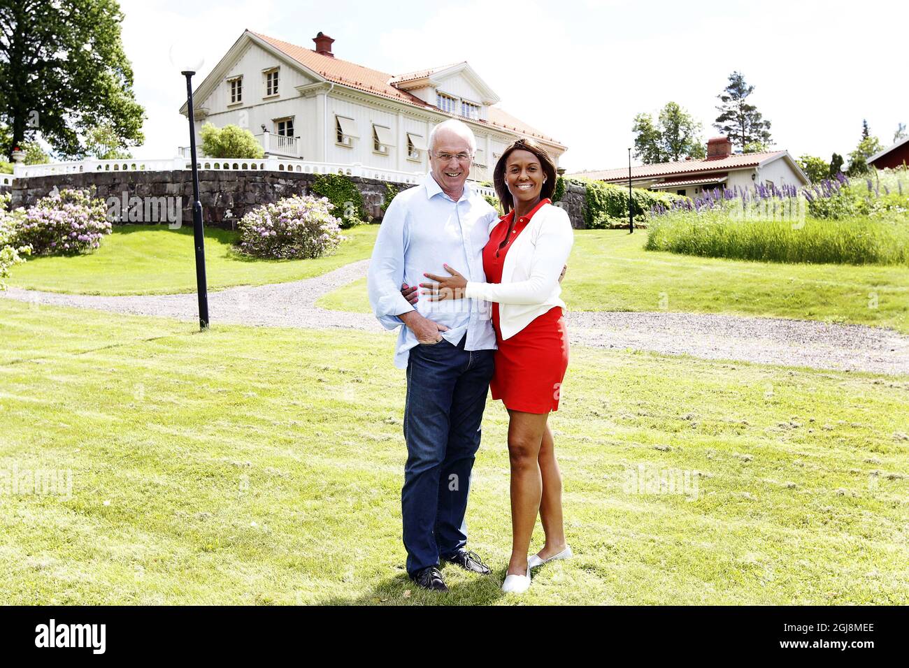 *EXCLUSIVE* Sven-Goran Eriksson with girlfriend Yaniset Bravo in his ...