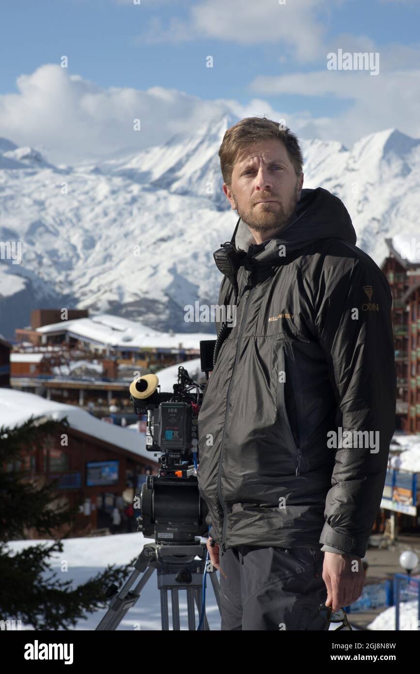 FRANSKA ALPERNA 2013-03-25 Swedish film director Ruben Ostlund while ...