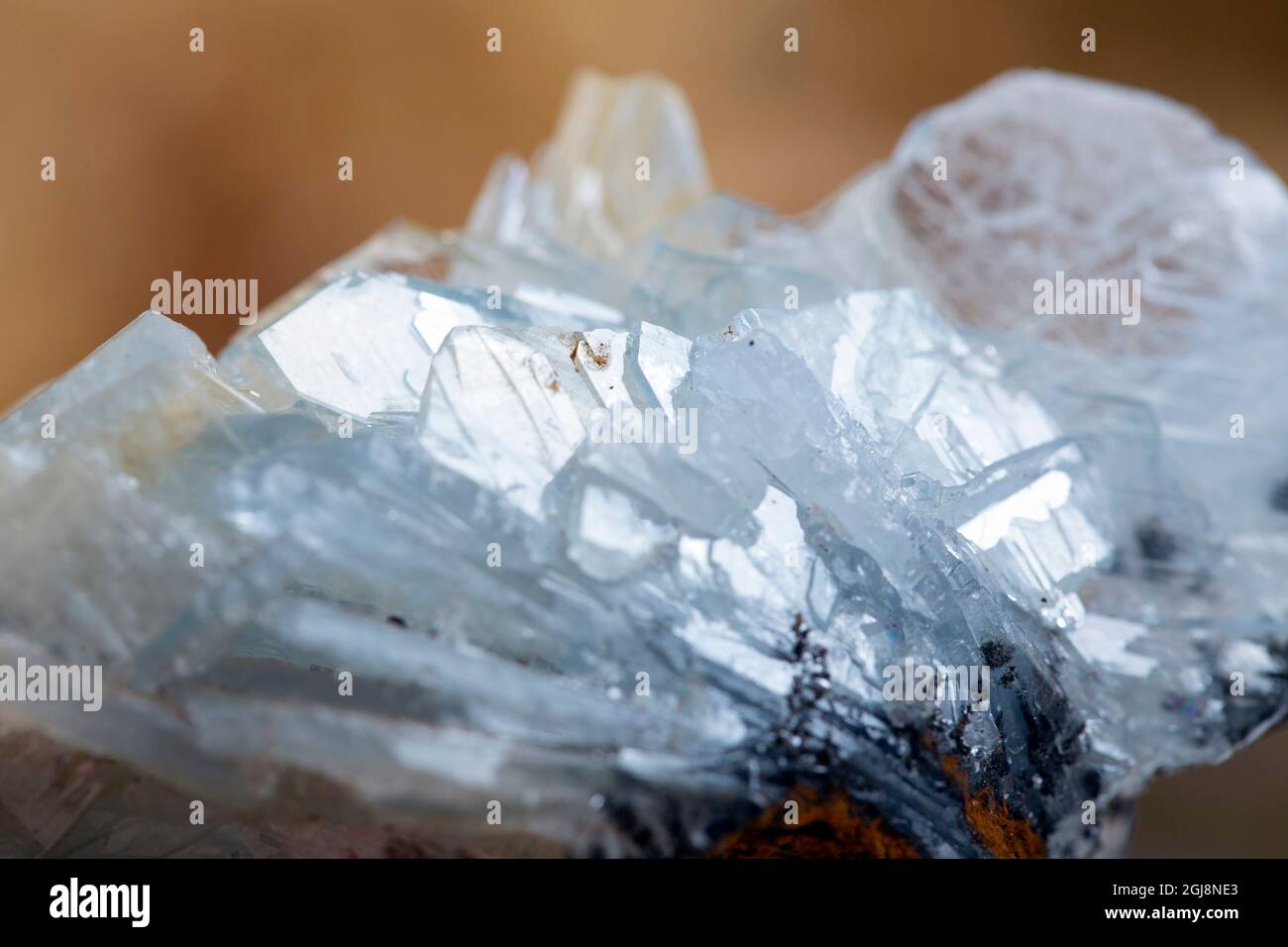 barite mineral specimen stone rock geology gem crystal Stock Photo - Alamy