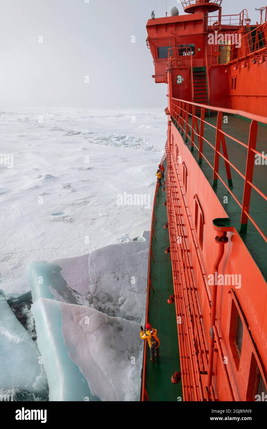 Russian ice breaker arctic hi-res stock photography and images - Alamy