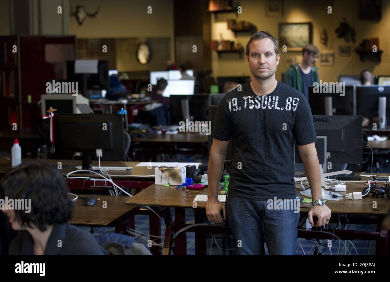 Mojang company office hi-res stock photography and images - Alamy