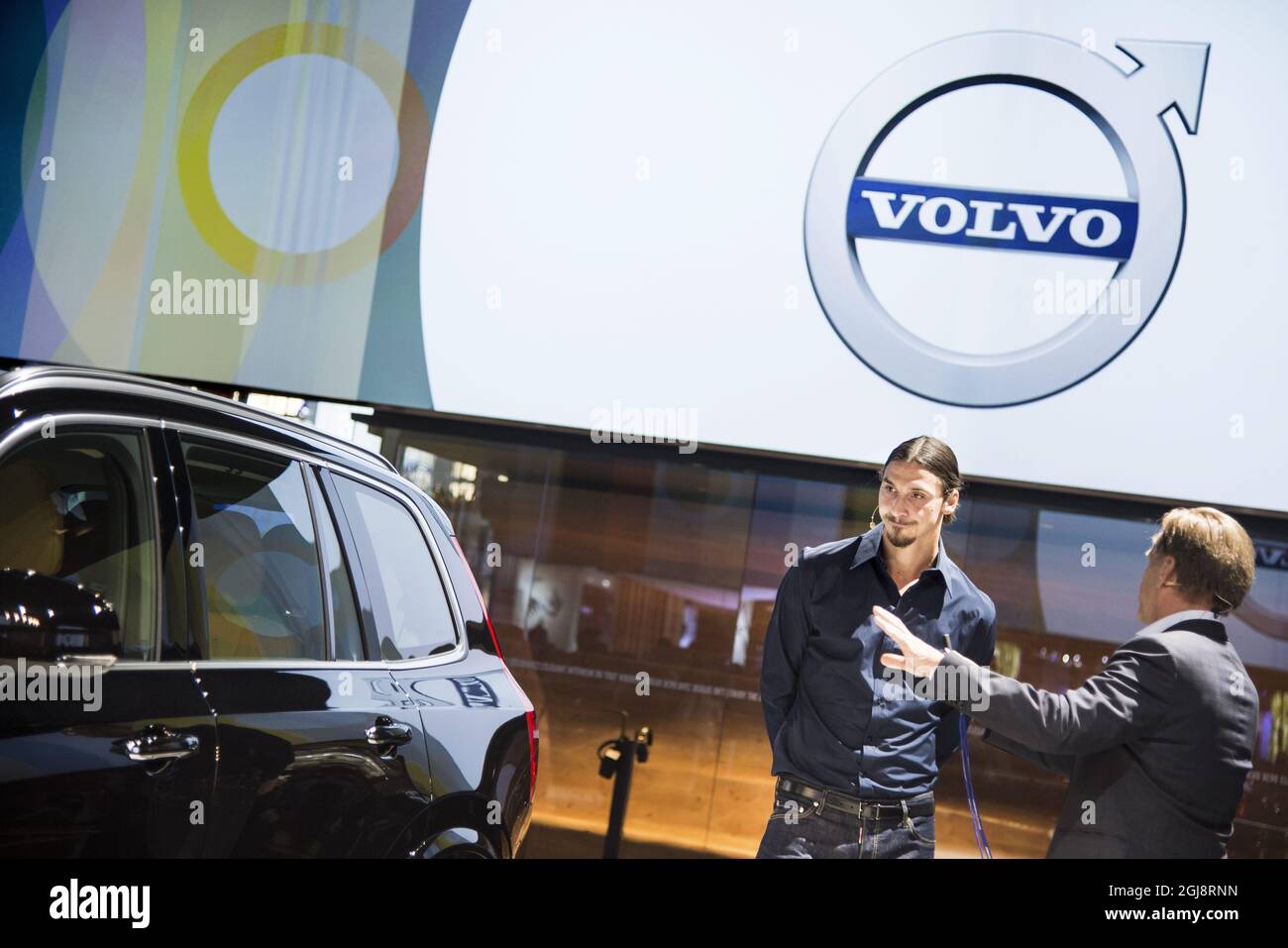 PARIS 2014-09-02 Swedish footballer Zlatan Ibrahimovic is seen together ...