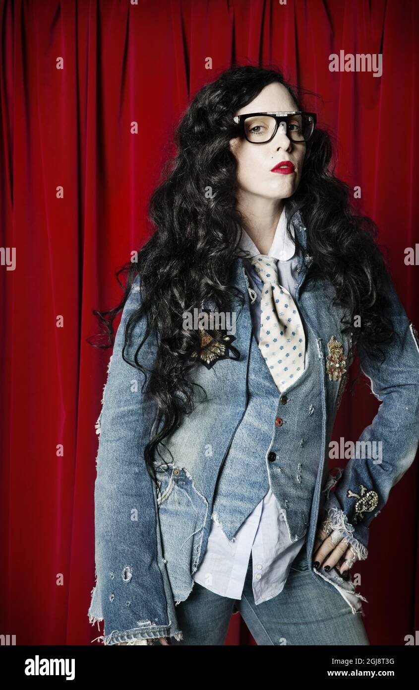 STOCKHOLM 20140819 Stylist and costume designer Bea Akerlund has ...