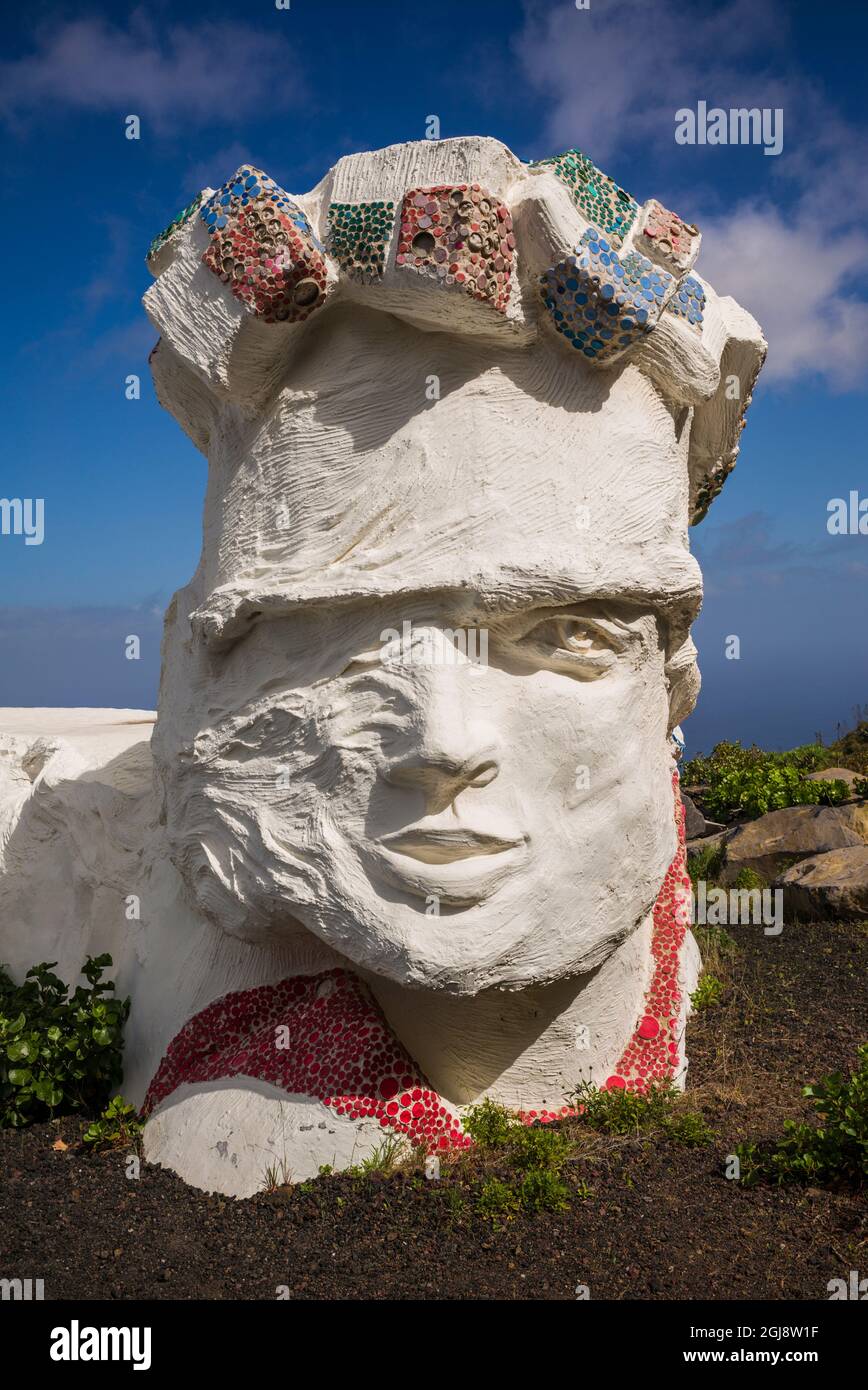 Spain, Canary Islands, El Hierro Island, Valverde, island capital ...
