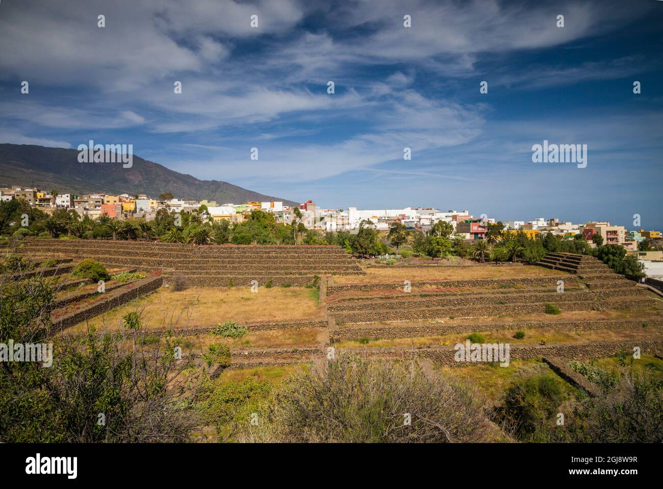 Spain, Canary Islands, Tenerife Island, Guimar, Piramides de Guimar ...
