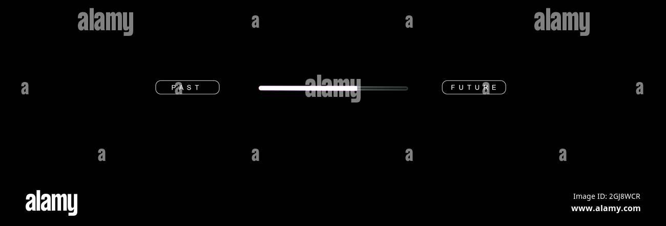 Loading sign on the computer screen, The concept of moving through the ...