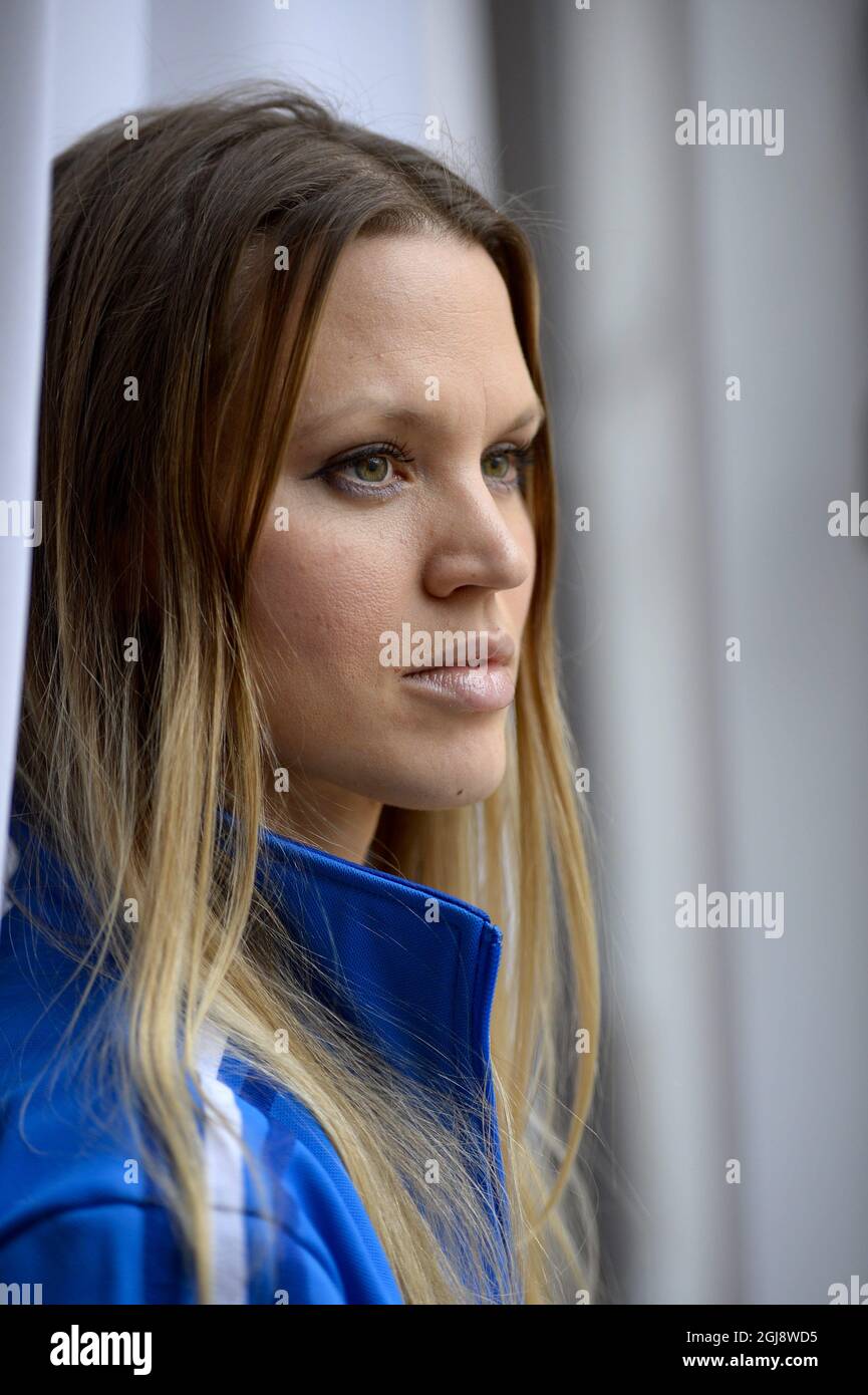 STOCKHOLM 2014-03-05 Ace Wilder, Swedish singer and songwriter Photo ...