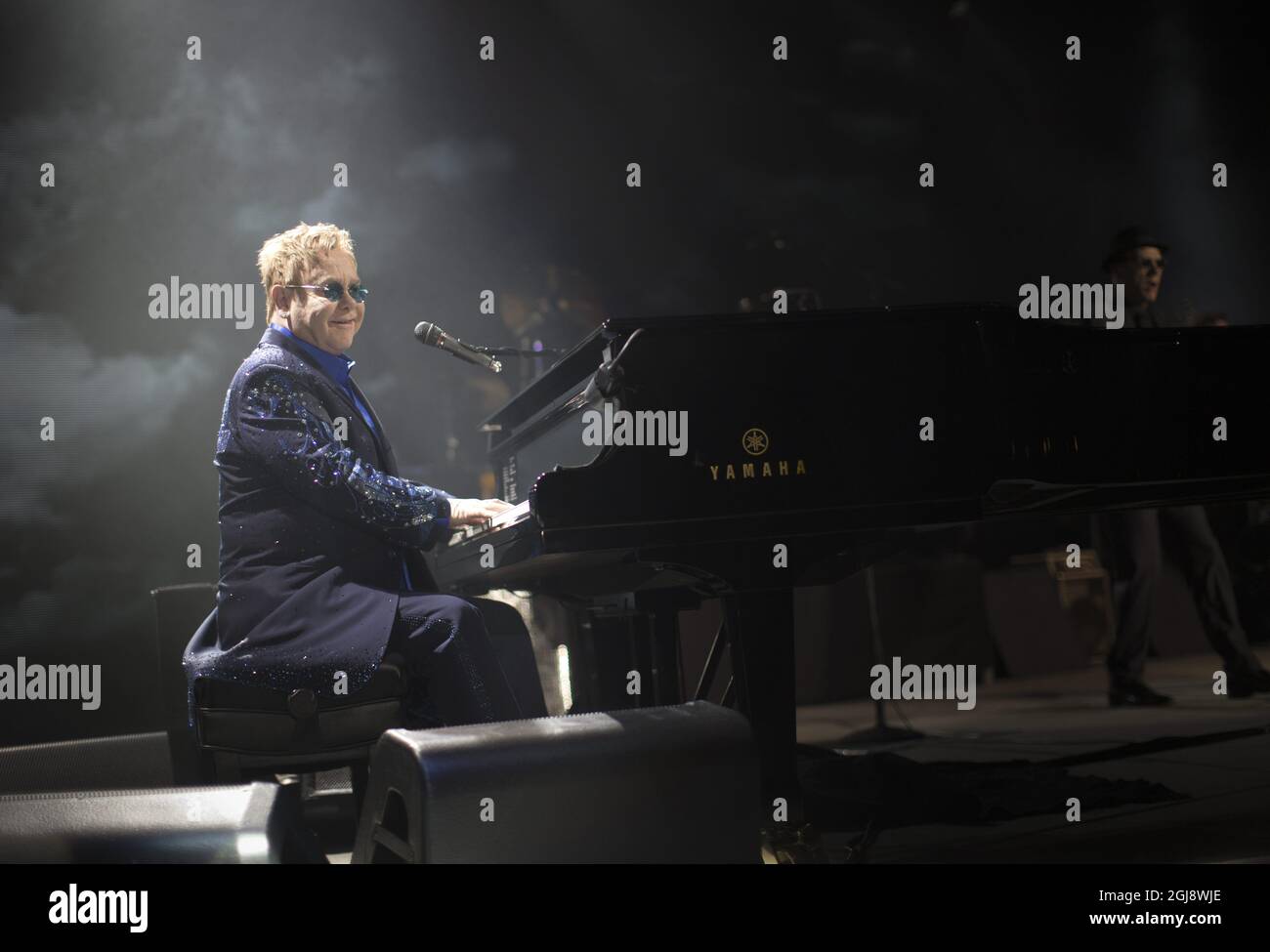 GOTEBORG 2014-11-14 British artist Elton John during his concert at ...