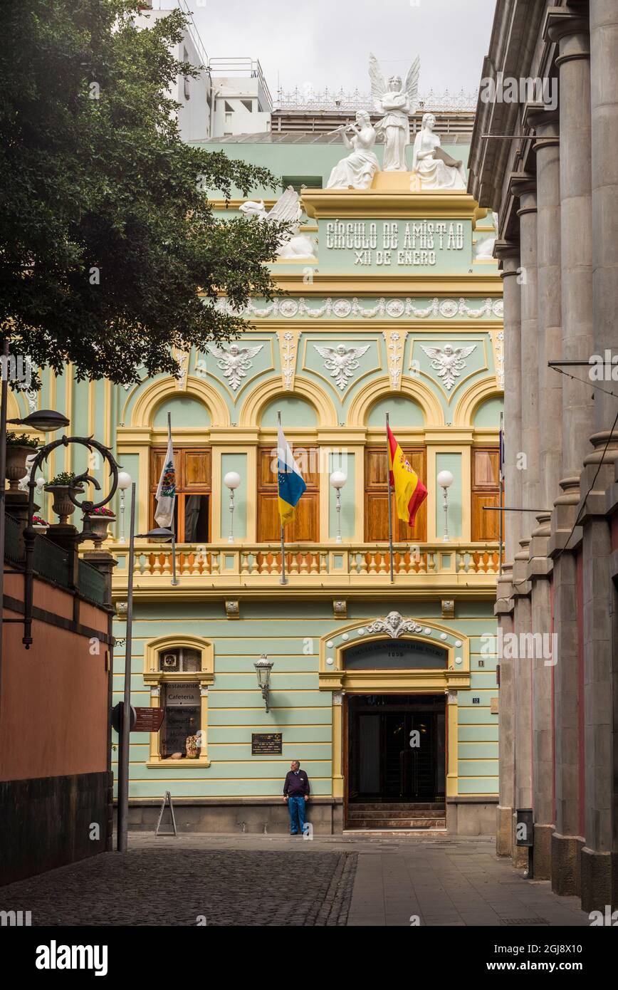 Spain, Canary Islands, Tenerife Island, Santa Cruz de Tenerife, Circulo ...