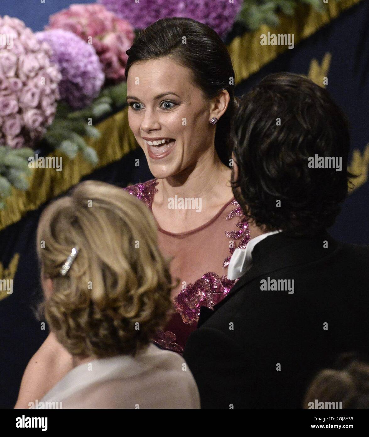 STOCKHOLM 2014-12-10 Prince Carl Philip and his fiancÃƒÂ©e Sofia ...