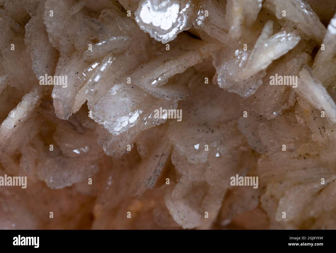 barite mineral specimen stone rock geology gem crystal Stock Photo - Alamy