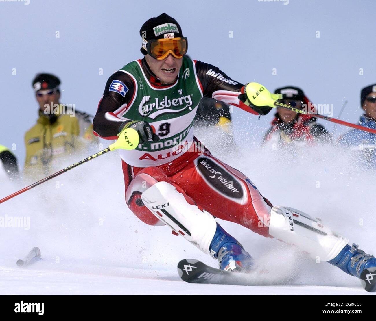 Austria's Manfred Pranger in action Stock Photo - Alamy