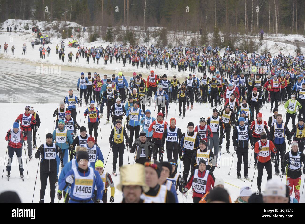 Long distance ski competition hi-res stock photography and images - Alamy
