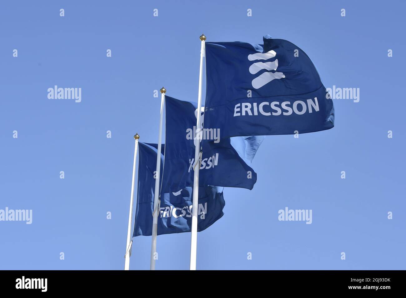 Ericsson flag hi-res stock photography and images - Alamy
