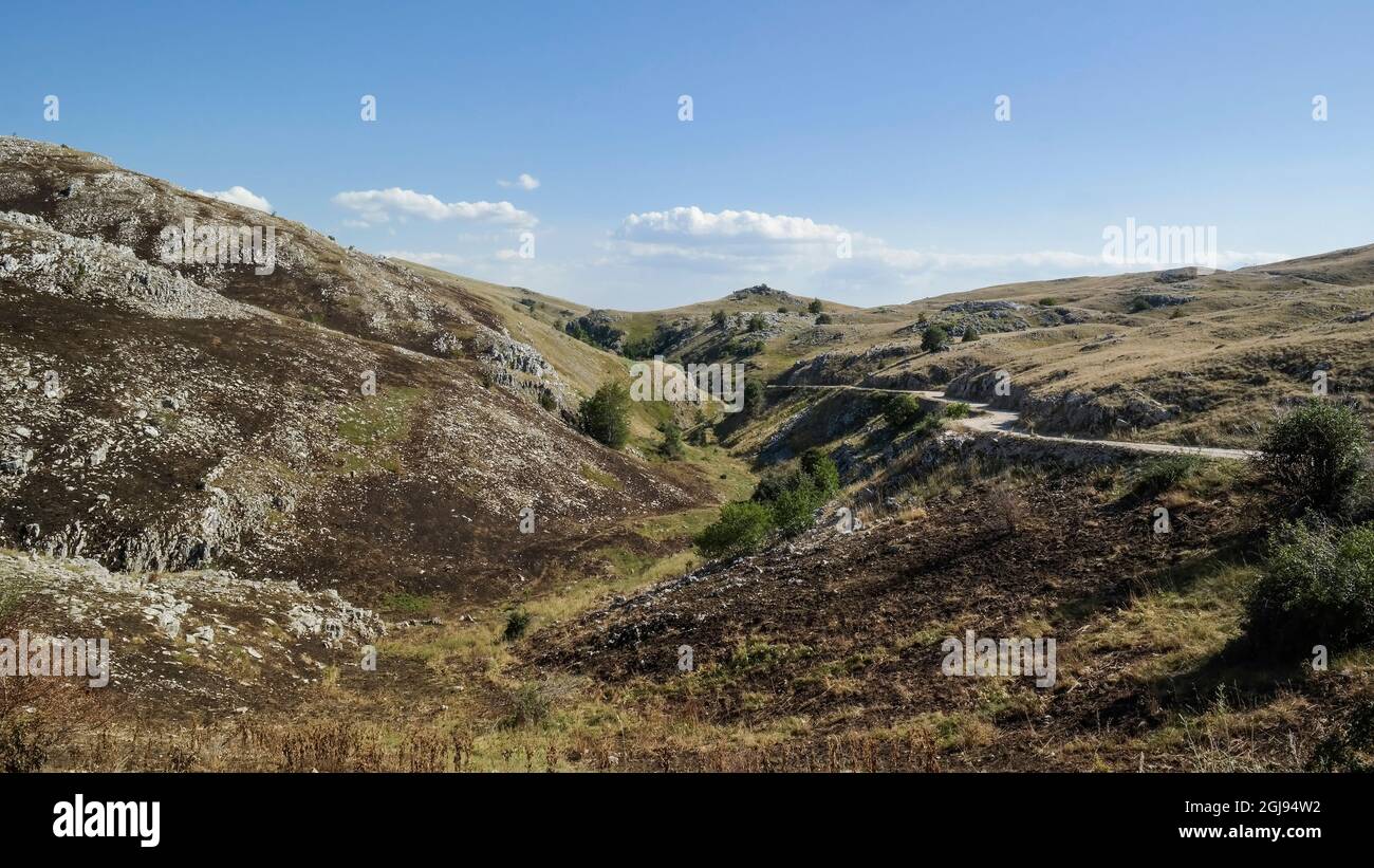 Way to Morine (R433, Nevesinje, Republika Srpska, Bosnia and ...