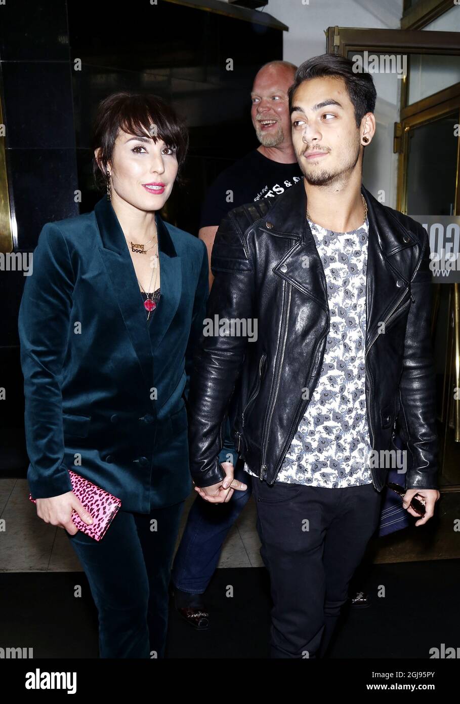 STOCKHOLM, SWEDEN 2015-04-27 Noomi Rapace and boyfriend/ MMA fighter ...