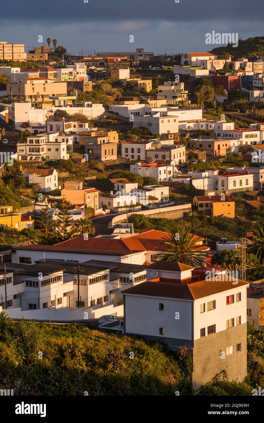 Spain, Canary Islands, El Hierro Island, Valverde, island capital ...