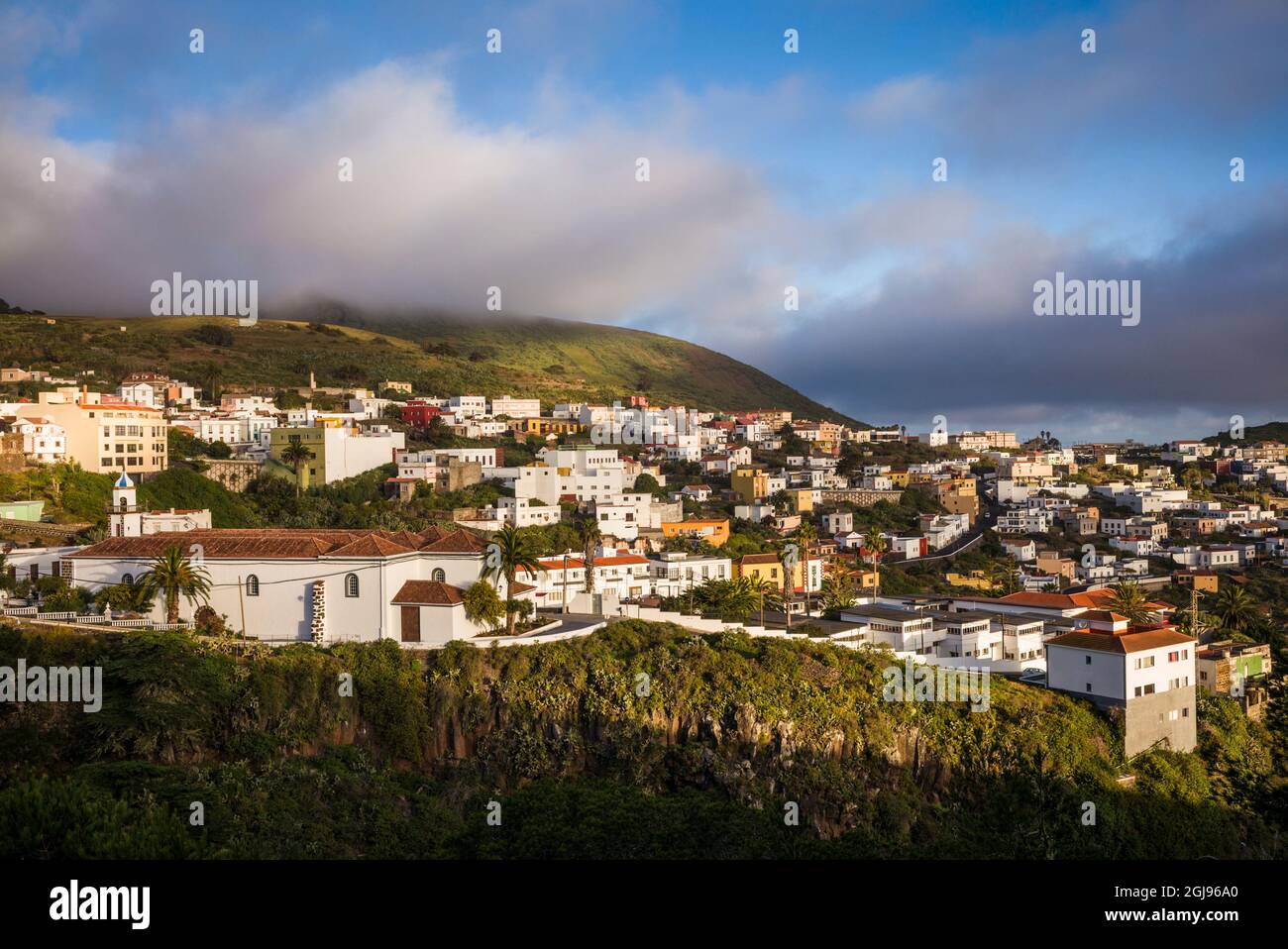 Spain, Canary Islands, El Hierro Island, Valverde, island capital ...