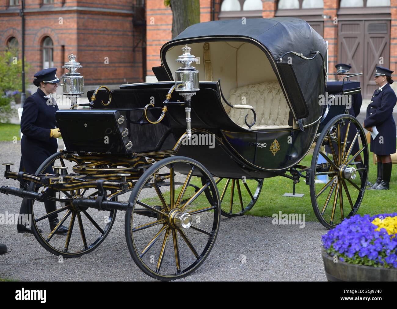 STOCKHOLM 20150520 Riding Master Sara Thavenius shows the Wedding ...