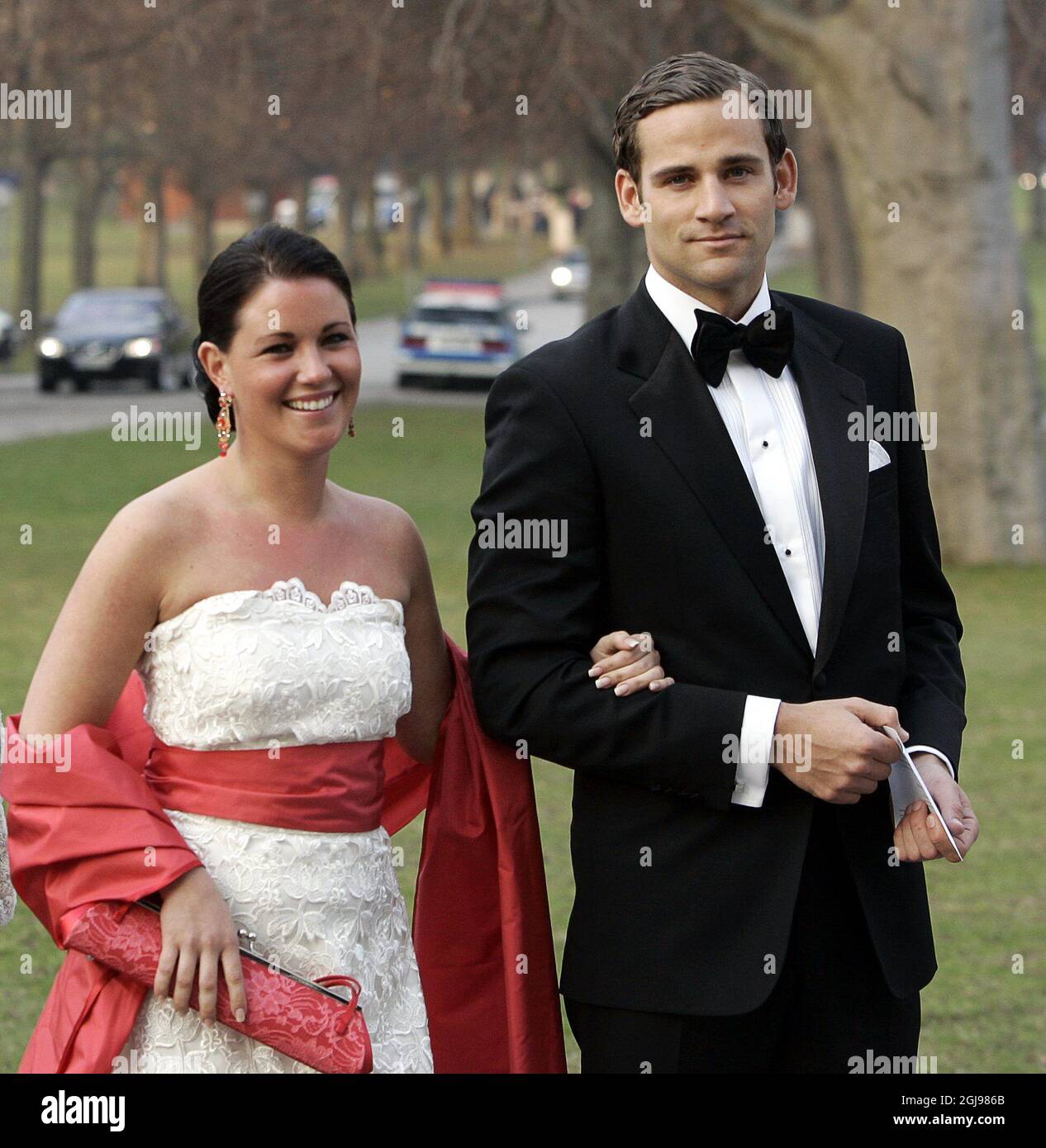 STOCKHOLM 20060429 Prince Carl Philips girl friend Emma Pernald and ...