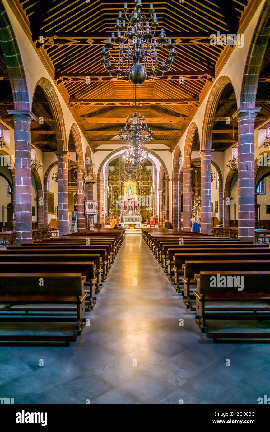 Spain, Canary Islands, Tenerife Island, Santa Cruz de Tenerife, Iglesia ...