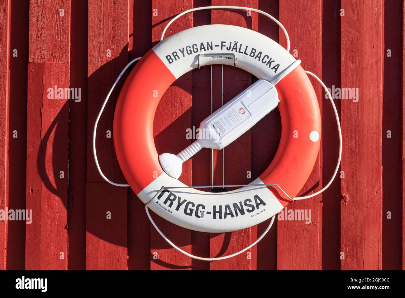 Sweden, Tanum municipality, Fjallbacka. Summer tourist resort with ...