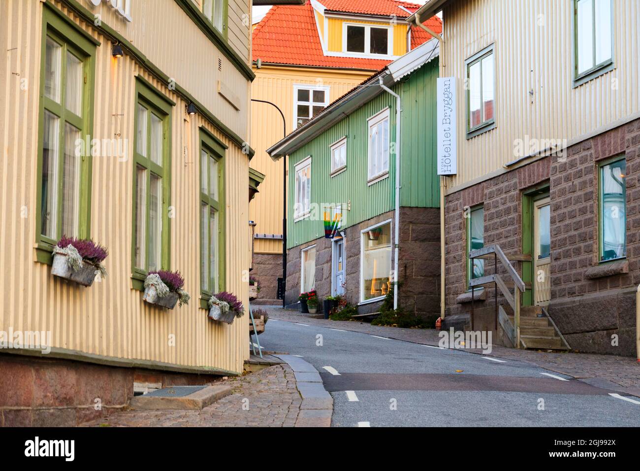 Sweden, Vastra Gotaland County, Tanum municipality, Fjallbacka. Summer ...