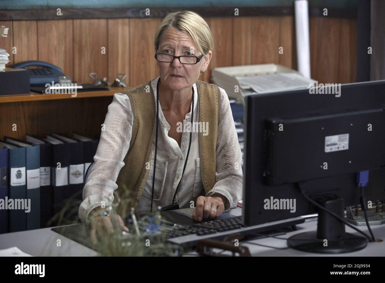 Ann Petren in the role of Sigvardsson Stock Photo - Alamy