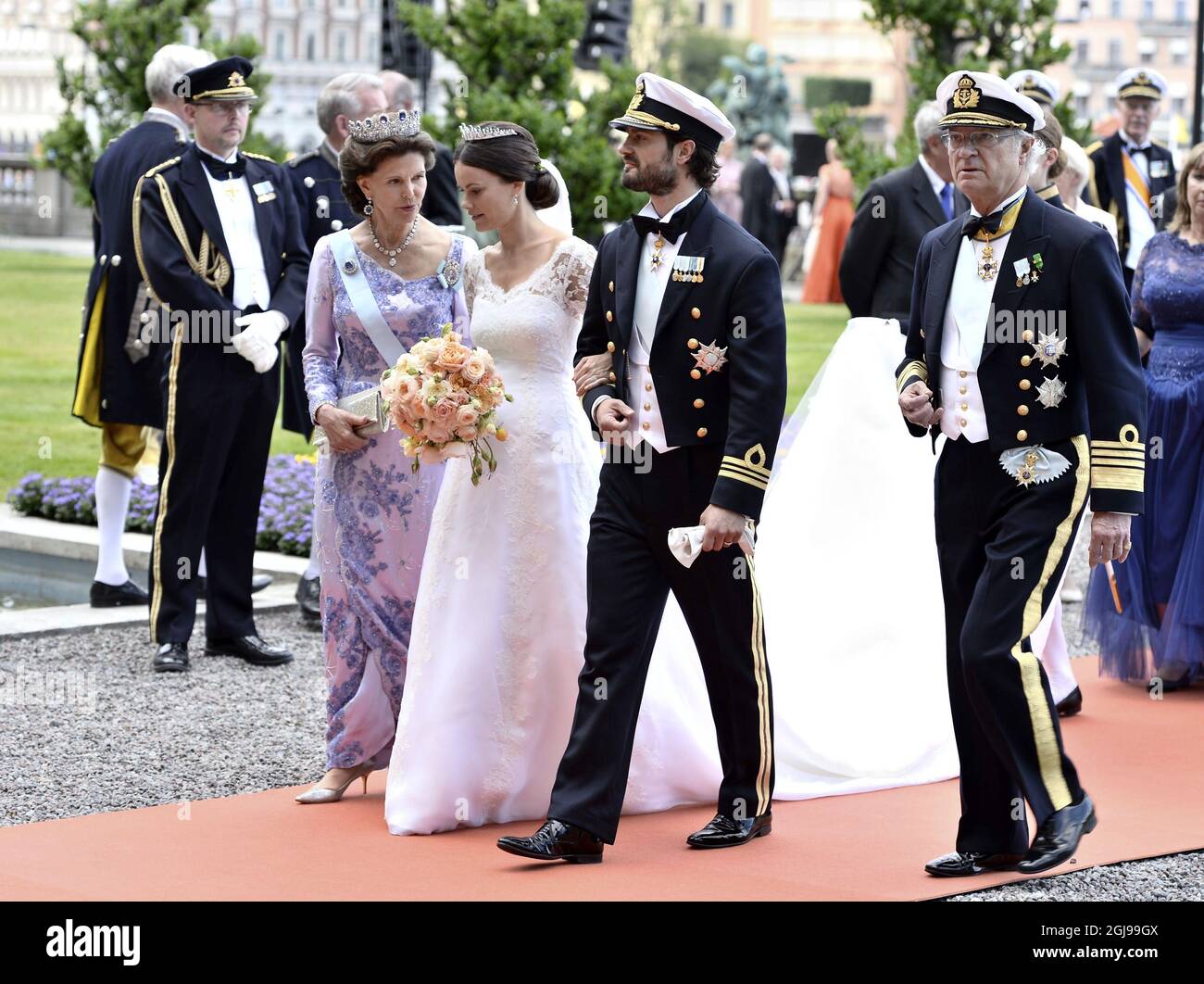 Princess silvia wedding hi-res stock photography and images - Alamy