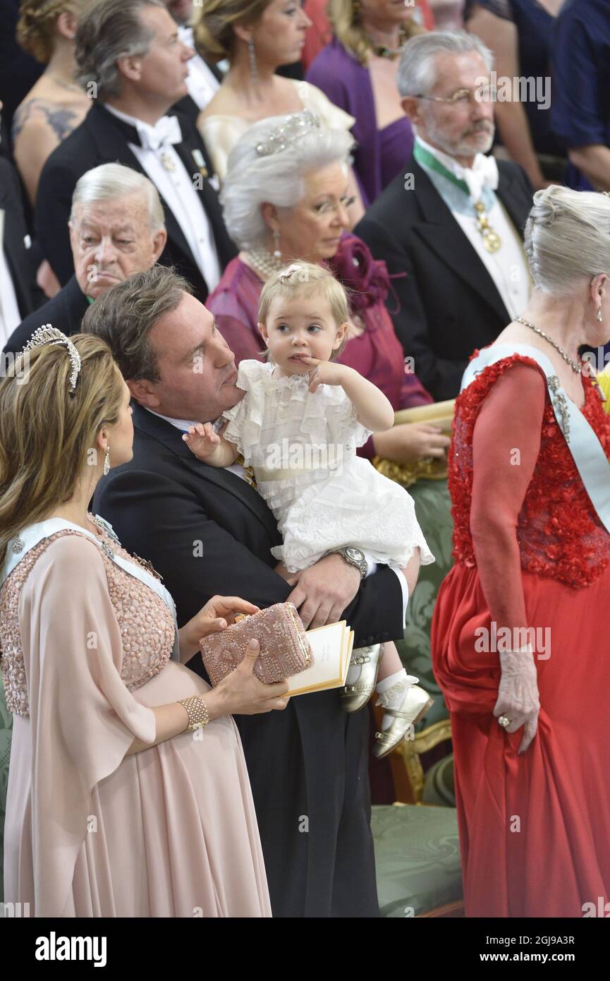 EXCLUSIVE - Princess Madeleine, Chris O´Neil and Princess Leonore at ...