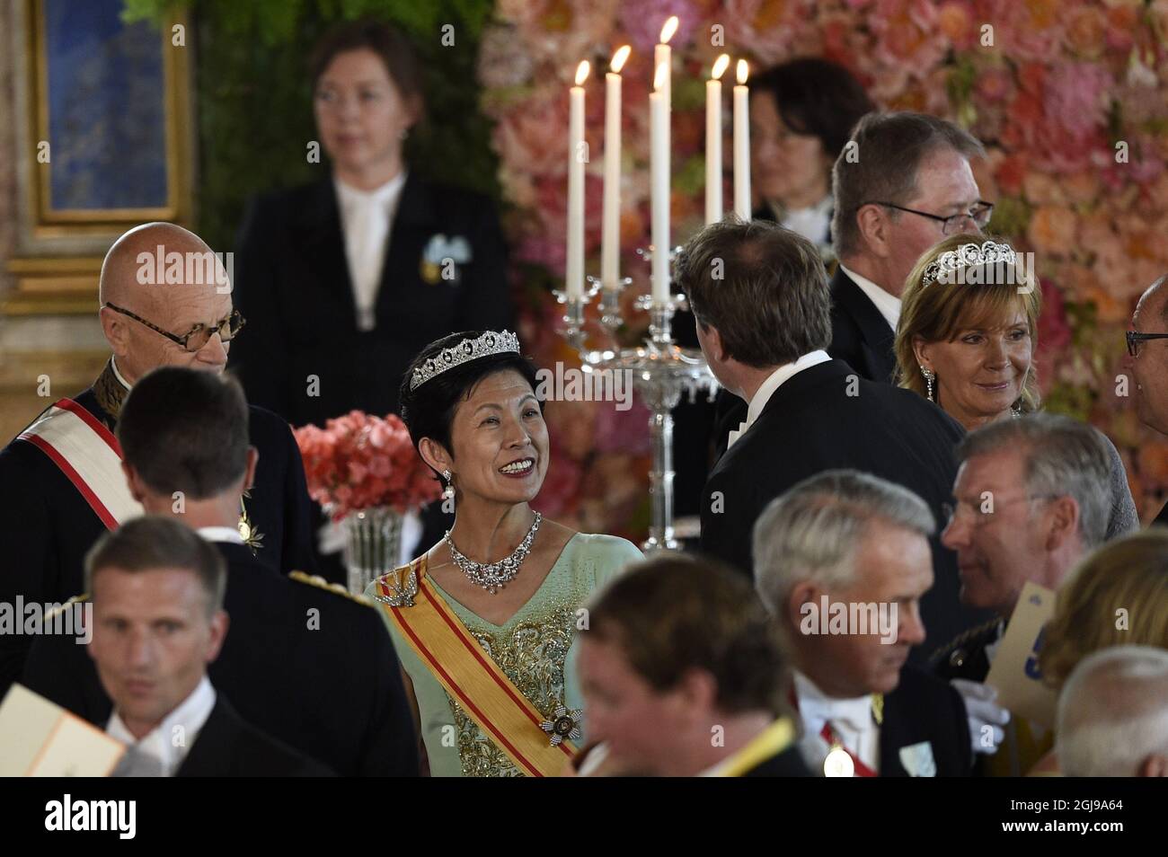 EXCLUSIVE - Princess Takamado of Japan is seen during the wedding ...