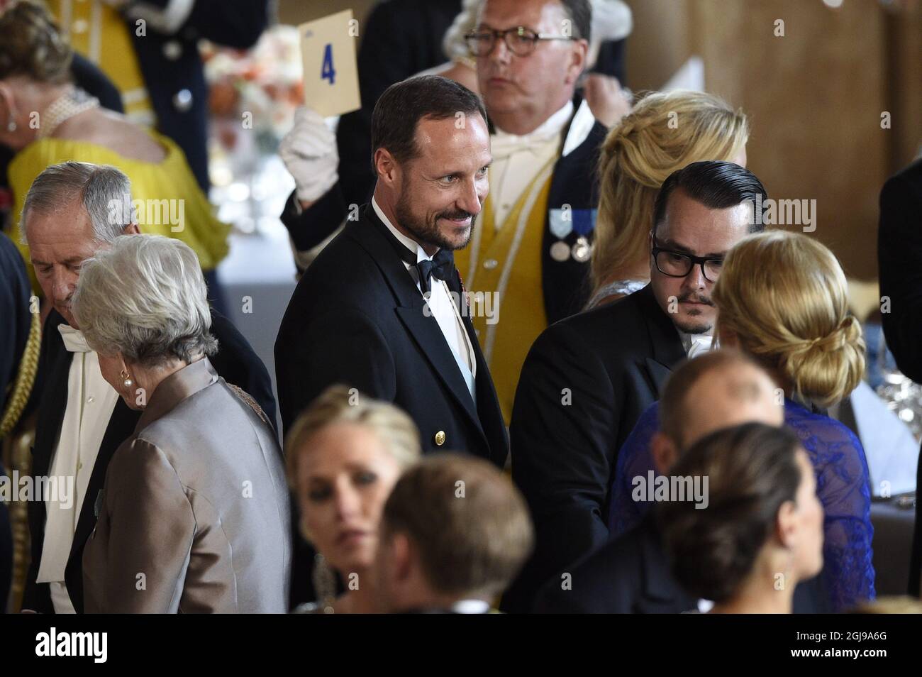 EXCLUSIVE - Crown Prince Haakon of Norway is seen during the wedding ...