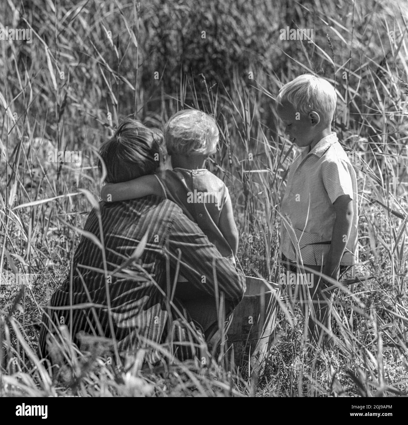 FURUSUND 1965-08-10. *For Your FIles* Astrid Lindgren withsome of her ...