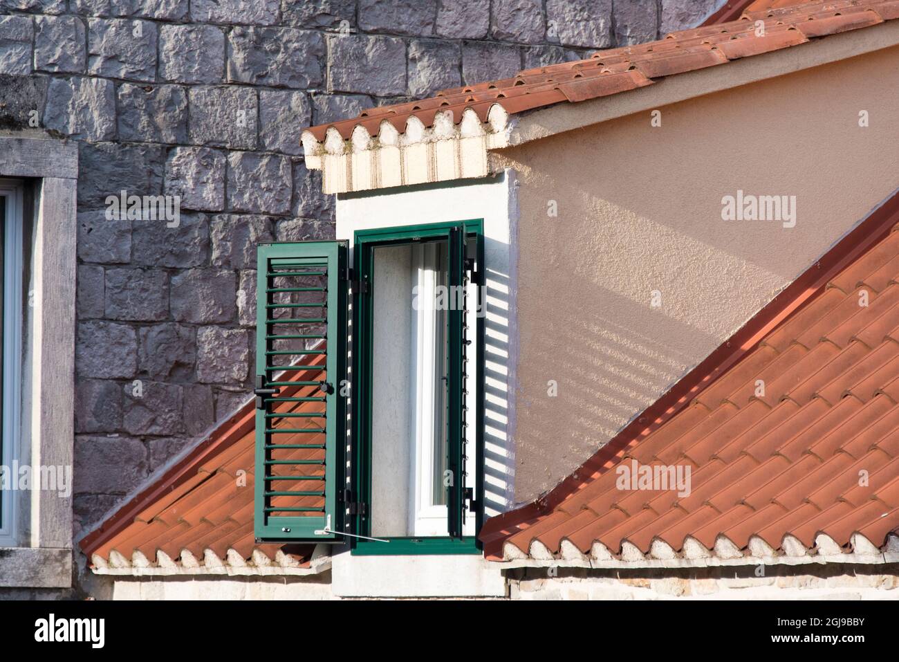 Croatia, Split. Architectural detail Stock Photo - Alamy