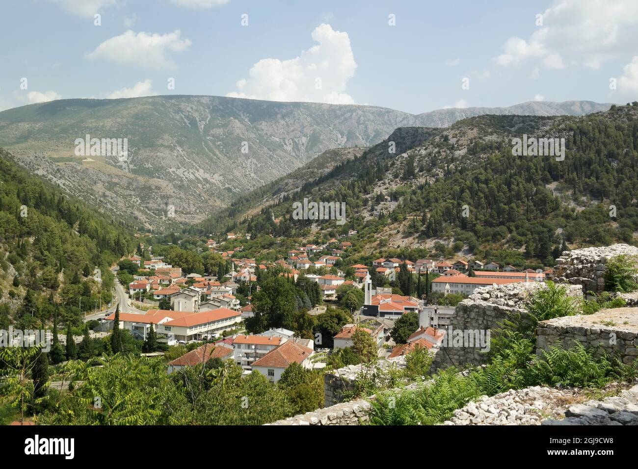City of Stolac: overview (Bosnia and Herzegovina Stock Photo - Alamy