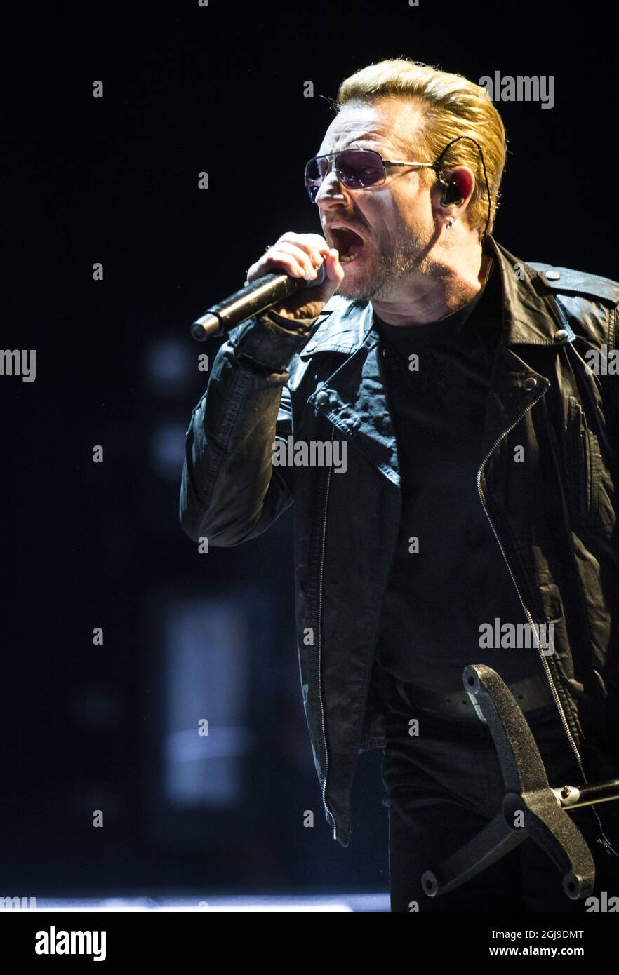 Bono during hi-res stock photography and images - Alamy