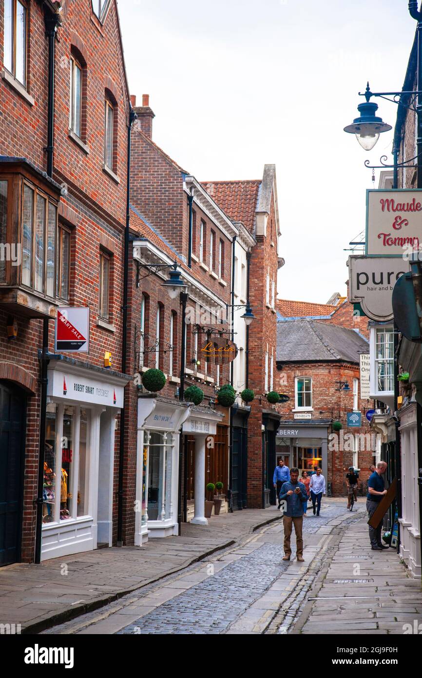 Street in the British city of York and unitary authority area in North ...