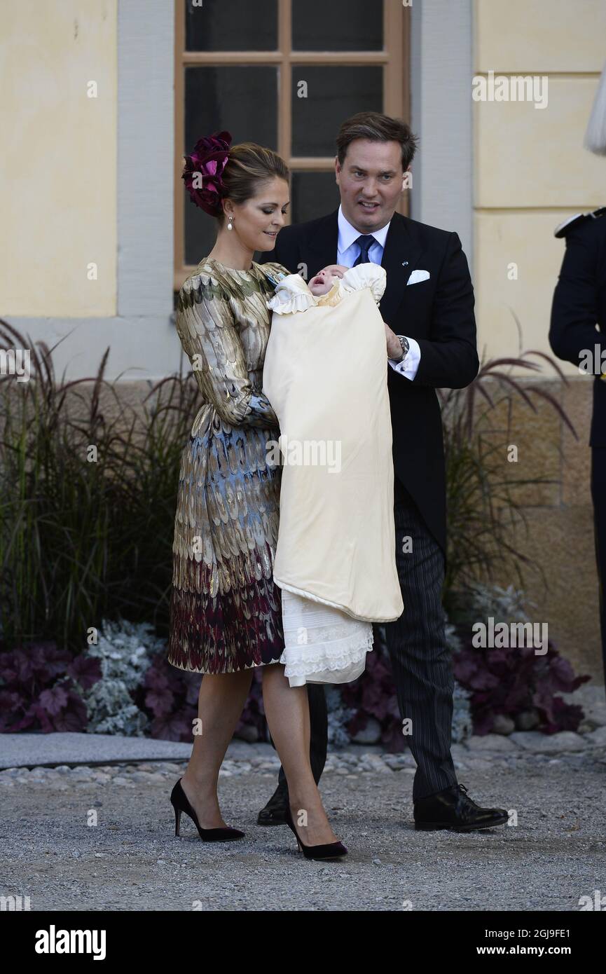 . Princess Madeleine, Prince Nicolas and Chris OÂ´Neill after the ...