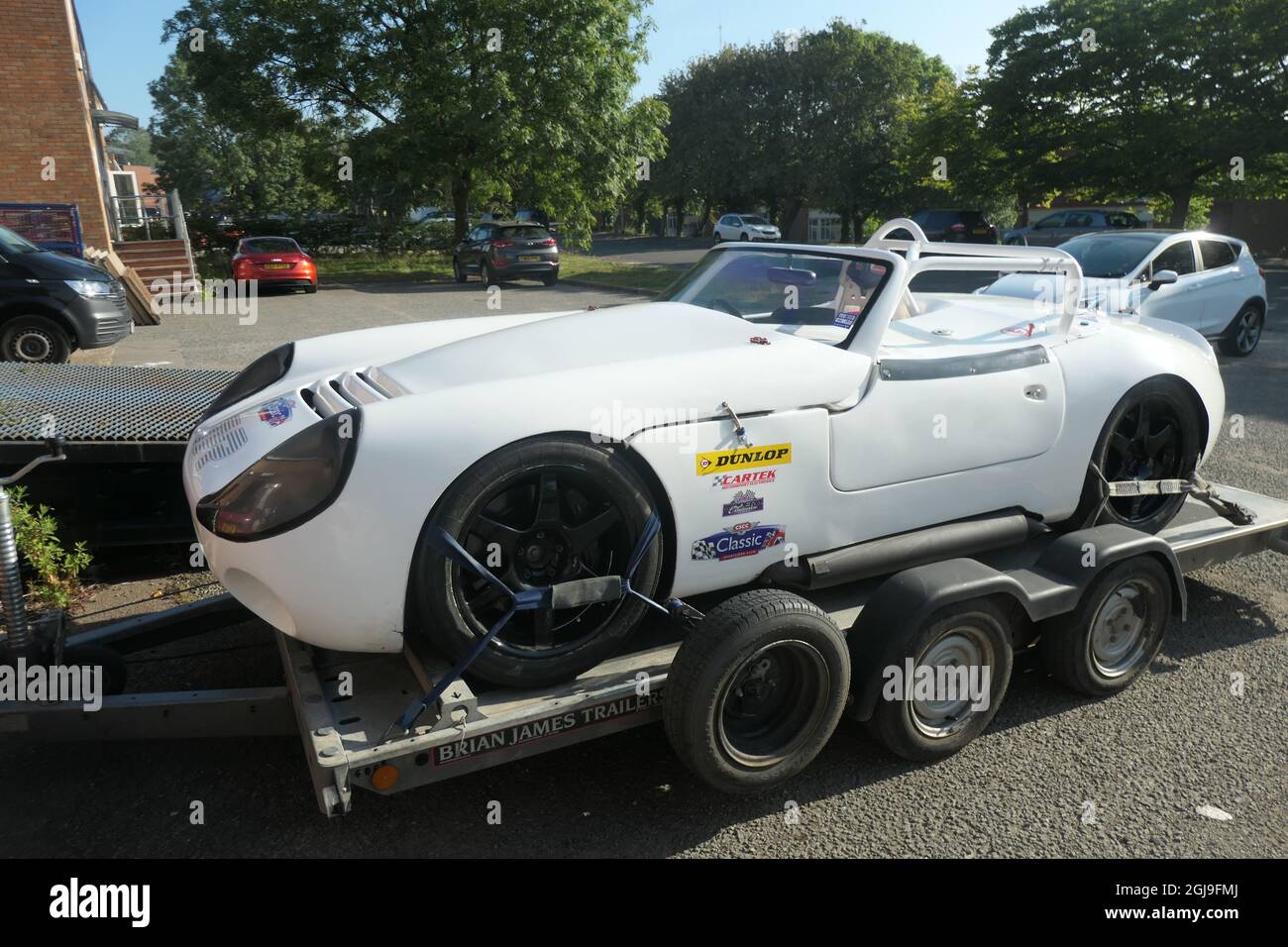 Racing car at Guglielmi at Daventry Northamptonshire UK Stock Photo - Alamy