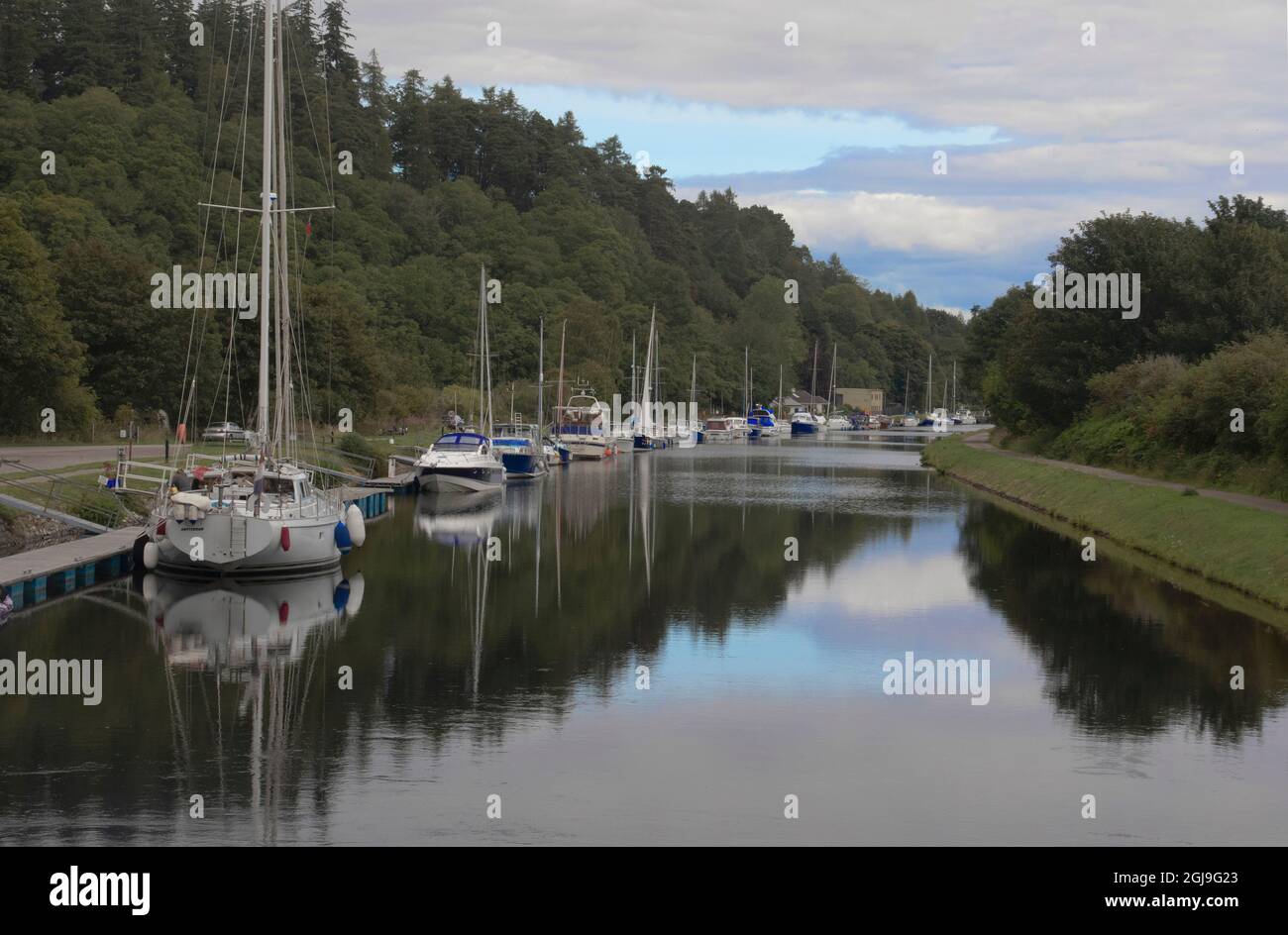 River Ness is the gateway into Loch Ness emanating from Inverness Stock ...