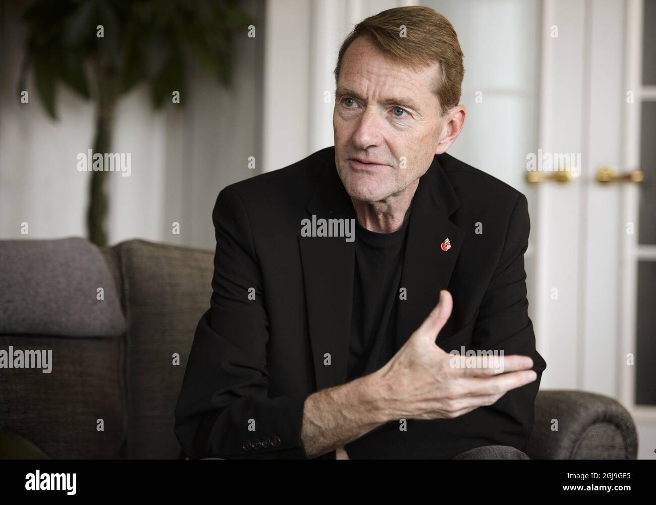STOCKHOLM 20151103 The British author Jim Grant, alias Lee Child ...