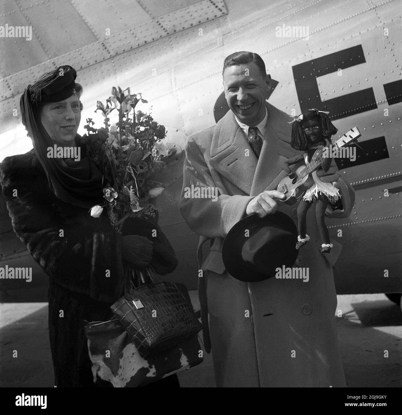 STOCKHOLM 1951 *For Your Files" The British singer and actor George ...