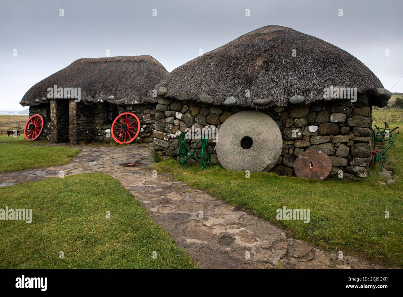 Traditional Croft home. Scotland Stock Photo - Alamy