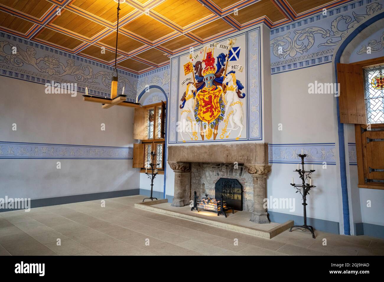Kings Outer Hall. Stirling Castle, Scotland Stock Photo - Alamy