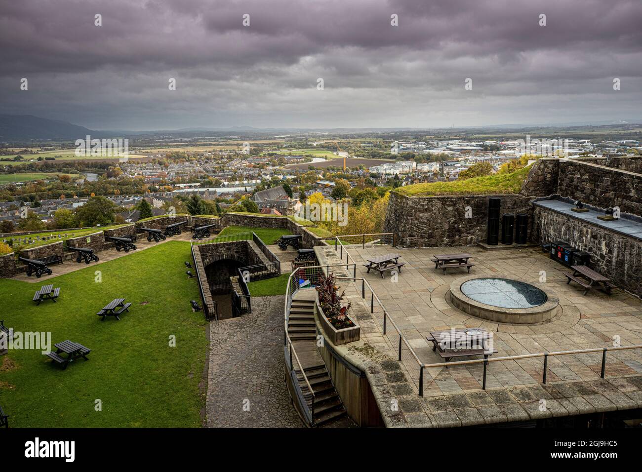 Fortification. Stirling Castle, Scotland Stock Photo - Alamy