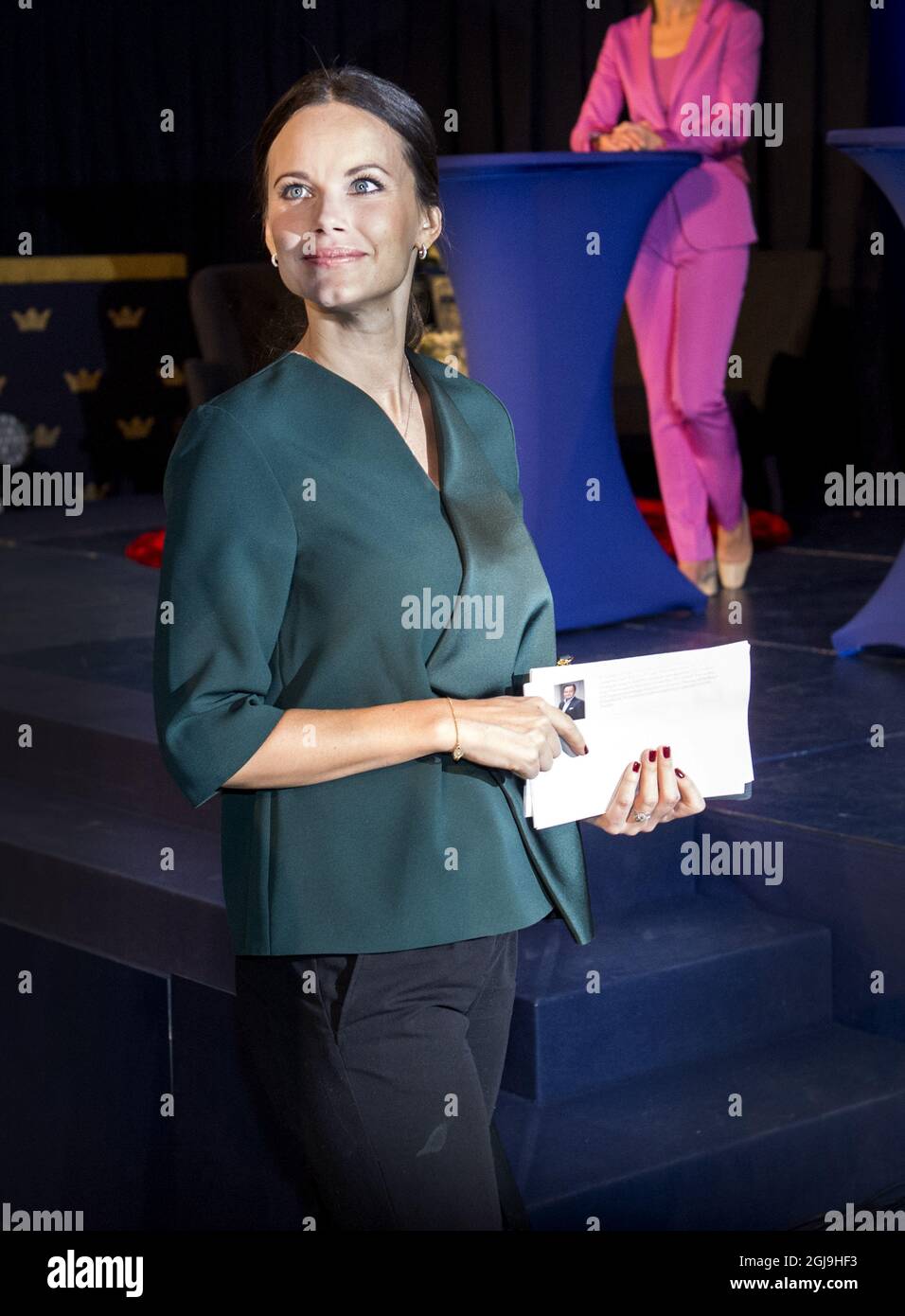 STOCKHOLM 20151126 Princess Sofia attended the Global Child forum at the Royal palace in ...