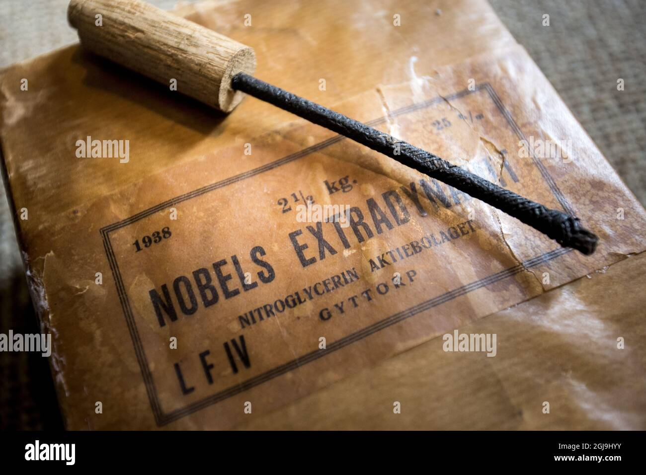 Alfred nobel dynamite hi-res stock photography and images - Alamy