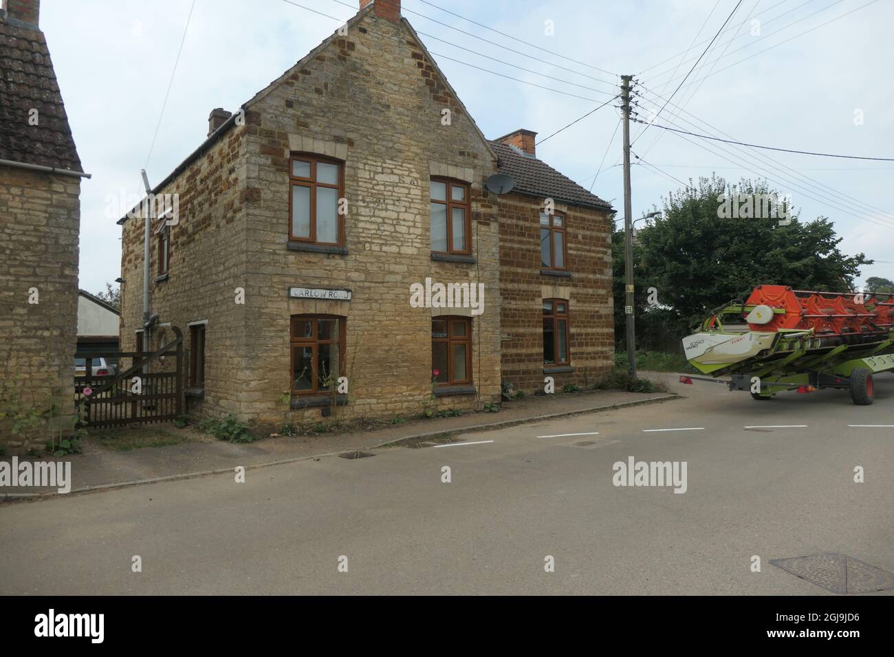 Ringstead Northamptonshire Village UK farm equipment house stone ...