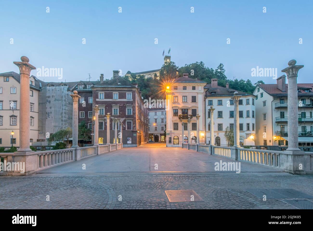 Cobblers bridge ljubljana hi-res stock photography and images - Alamy